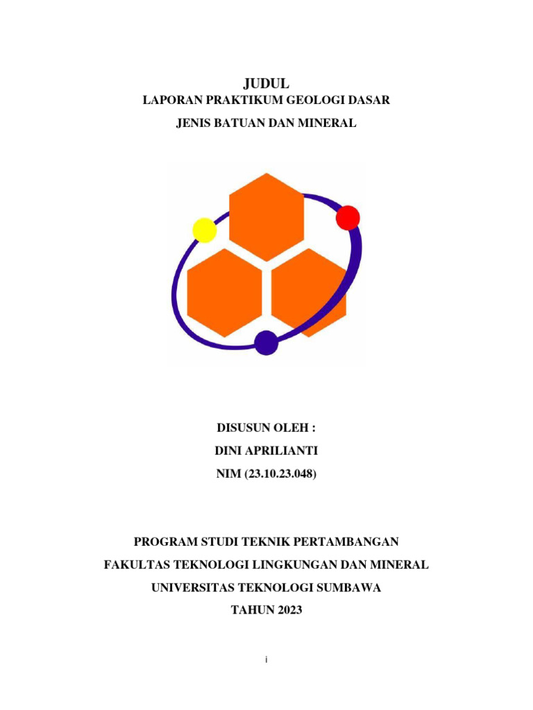 Laporan Praktikum Geologi Dasar | PDF | Sains & Matematika