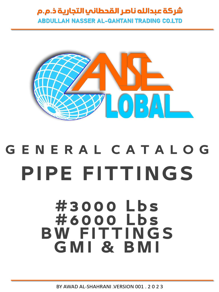 Anse Co. 2023 Catalog Pipe Fittings | PDF | Pipe (Fluid Conveyance ...