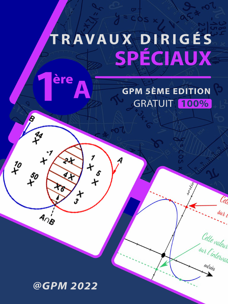 Ressources GPM pour Maths 1ère A4 | PDF | Équations | Équation du ...