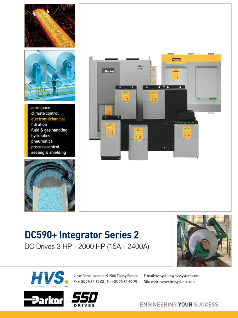 590 Series DC Drives | PDF | Alternating Current | Electric Motor