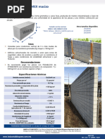 Ficha Tecnica Tepezil | PDF | Ingeniería de Edificación | Naturaleza