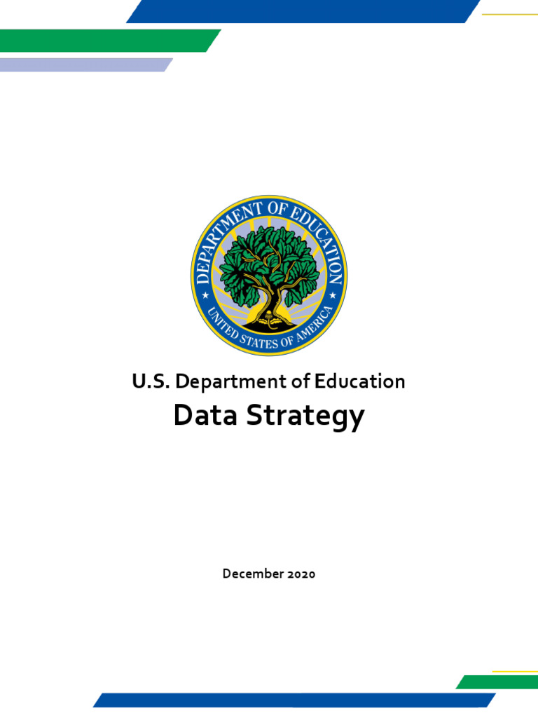 Ed Data Strategy | PDF | Governance | Policy