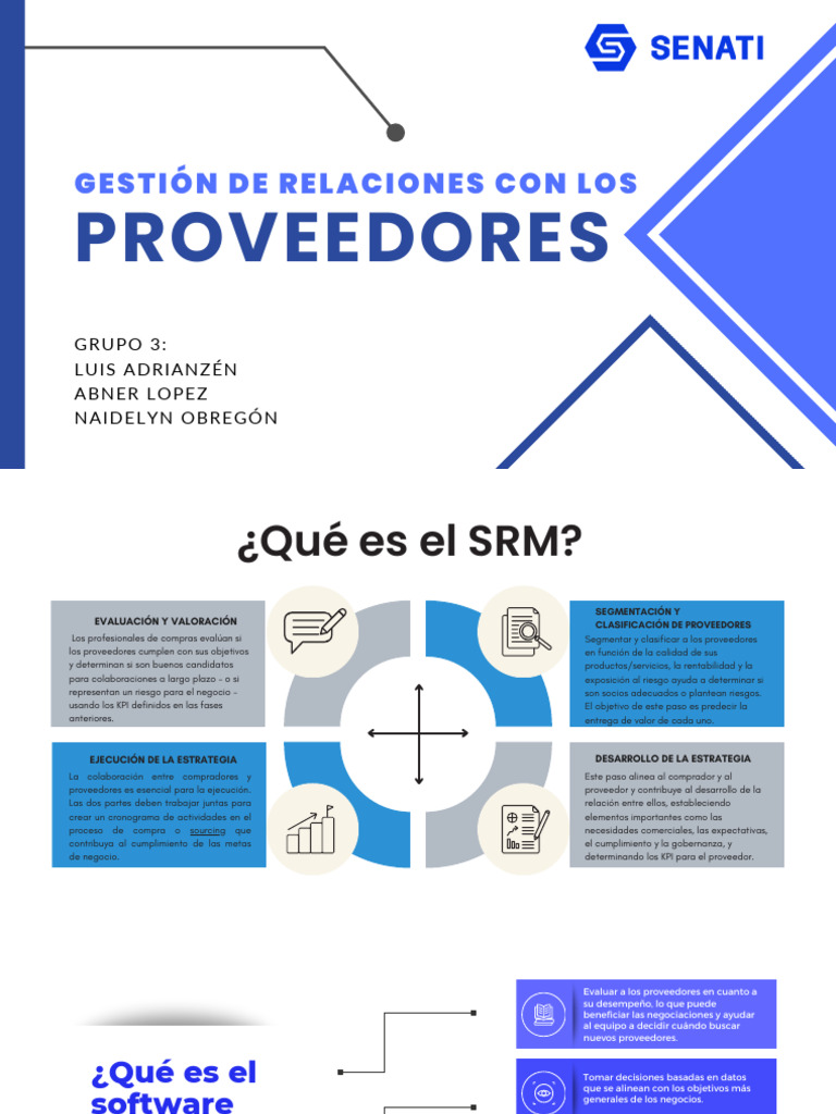Gestion de Relaciones Con Los Proveedores | PDF | Indicador de ... Gestion de Relaciones Con Los Proveedores | PDF | Indicador de ...