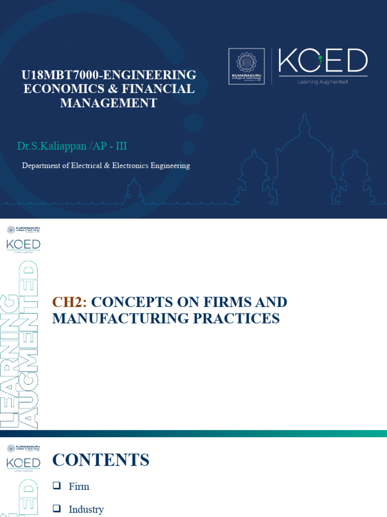 Understanding Firms and Market Structures | PDF | Partnership | Market ...