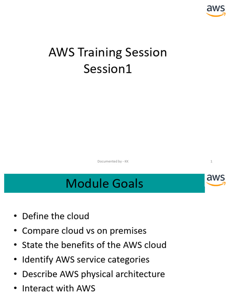 AWS Cloud Computing Training Overview | PDF | Amazon Web Services ...