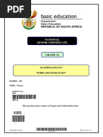 Mathematics P1 November 2023 | PDF | Mathematical Analysis | Mathematics