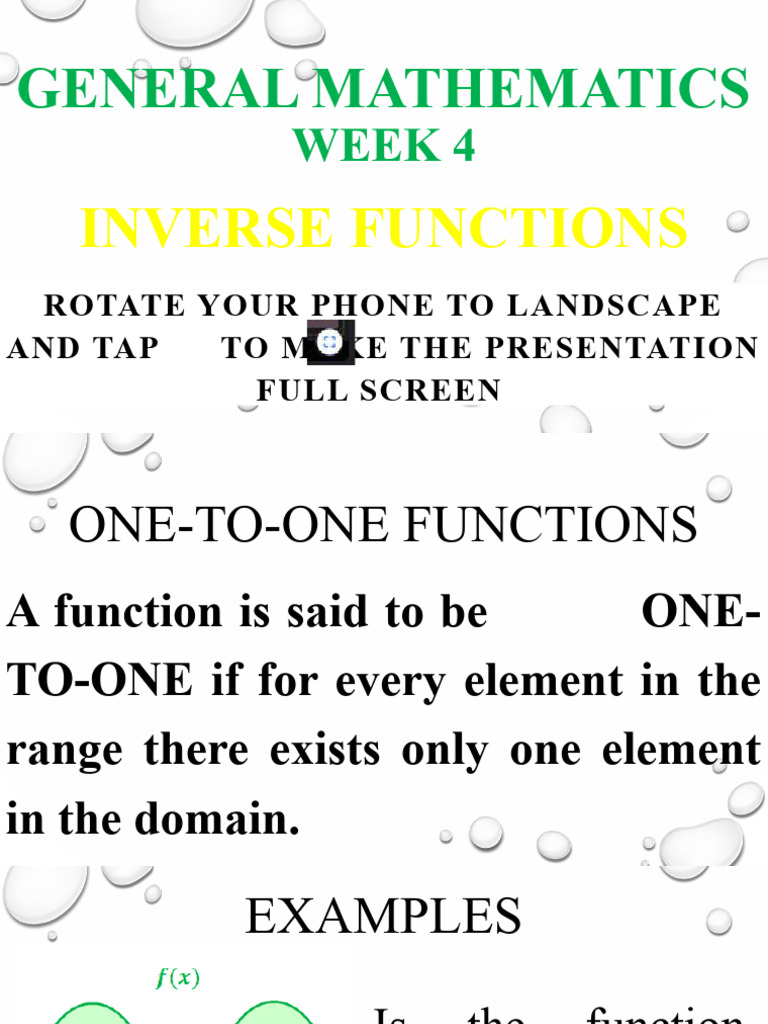 Inverse Functions | PDF | Function (Mathematics) | Asymptote