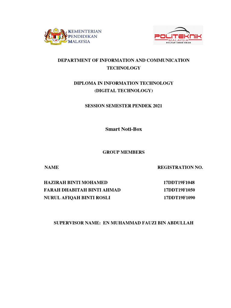Technical Report Final Smart Noti-Box | PDF | Software Testing | Arduino