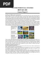 BCA 1ST END SEM Unit 1 EVS | PDF | Sustainability | Earth Sciences