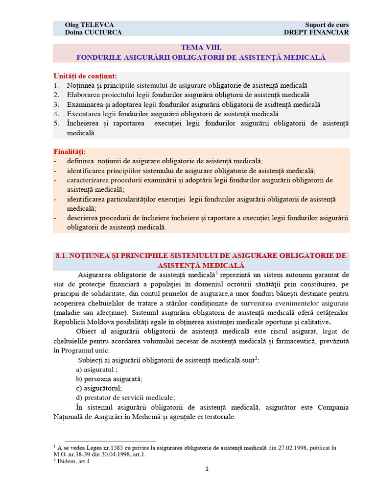 Tema VIII - FAOAM | PDF