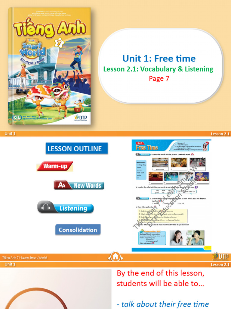 Unit 1 Lesson 2.1 - Pronunciation & Speaking | PDF | Human ...