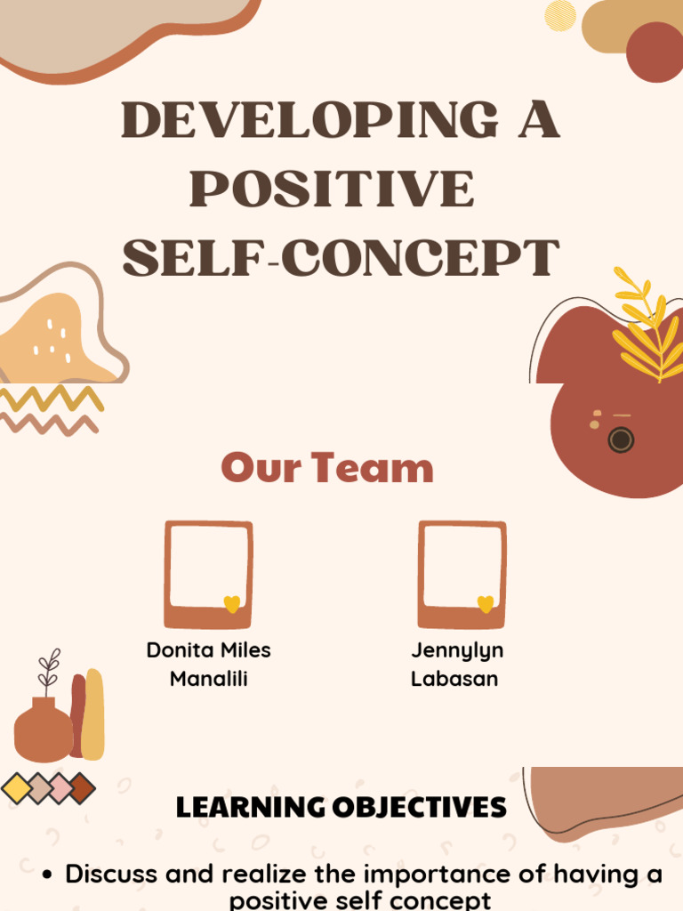 Developing A Positive Concept | PDF | Self Concept | Self Esteem