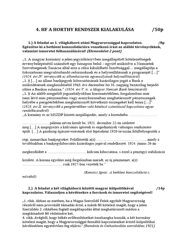 4.Hf 12 2 Horthy Mo | PDF