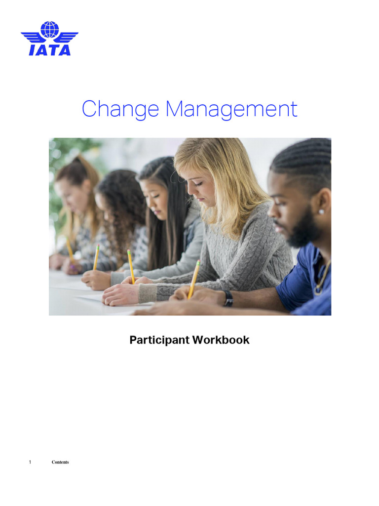 Change Management Workshop Workbook | PDF | Change Management ...