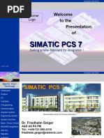 Siemens PCS7 Training Manuals | PDF | Control Theory | Programmable ...