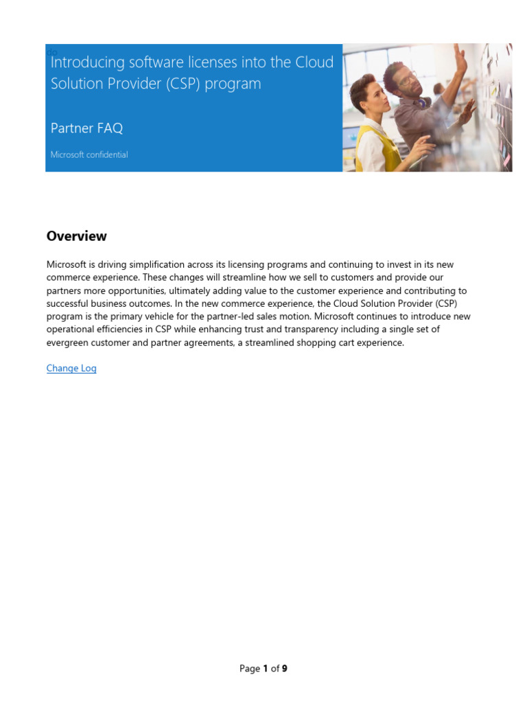 Software in CSP Faq | PDF | Subscription Business Model | Cloud Computing