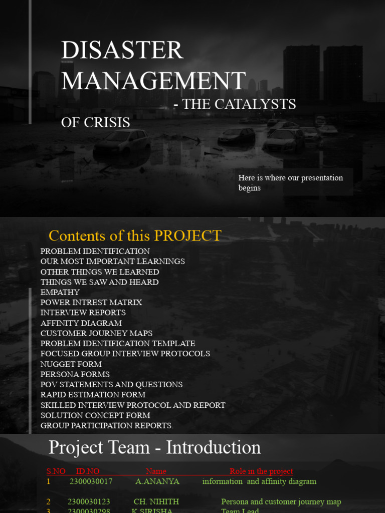 Final Presentation | PDF | Flood | Emergency Management
