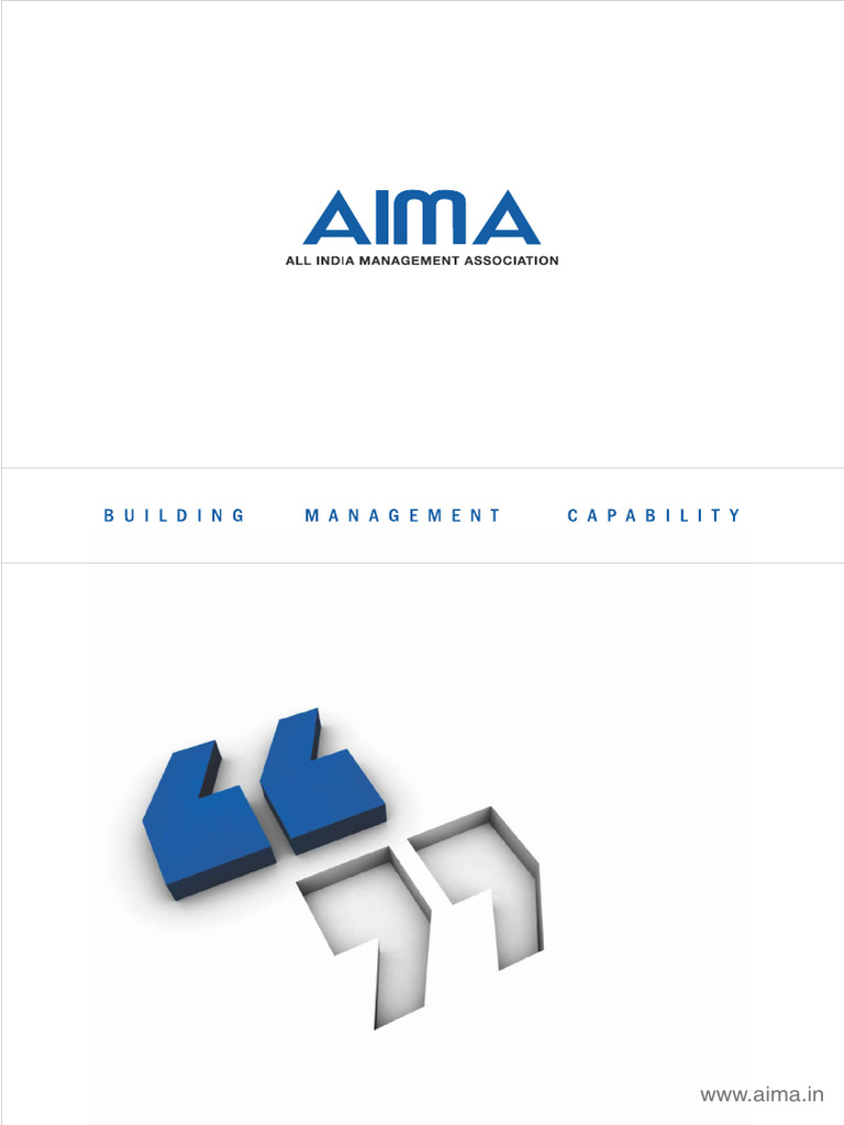 AIMA Corporate Brochure | PDF | World Economic Forum | Narendra Modi