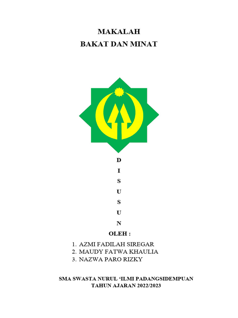 Pengembangan Bakat dan Minat Siswa | PDF | Pengembangan Diri