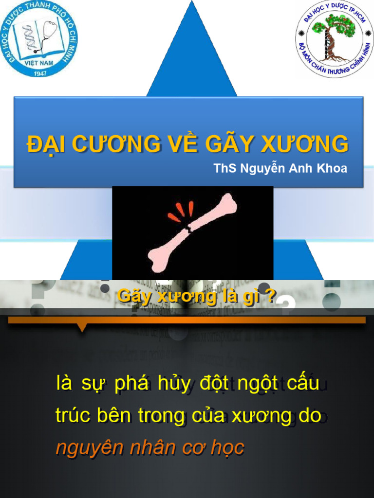 Dai Cuong Ve Gay Xuong - Khoa | PDF