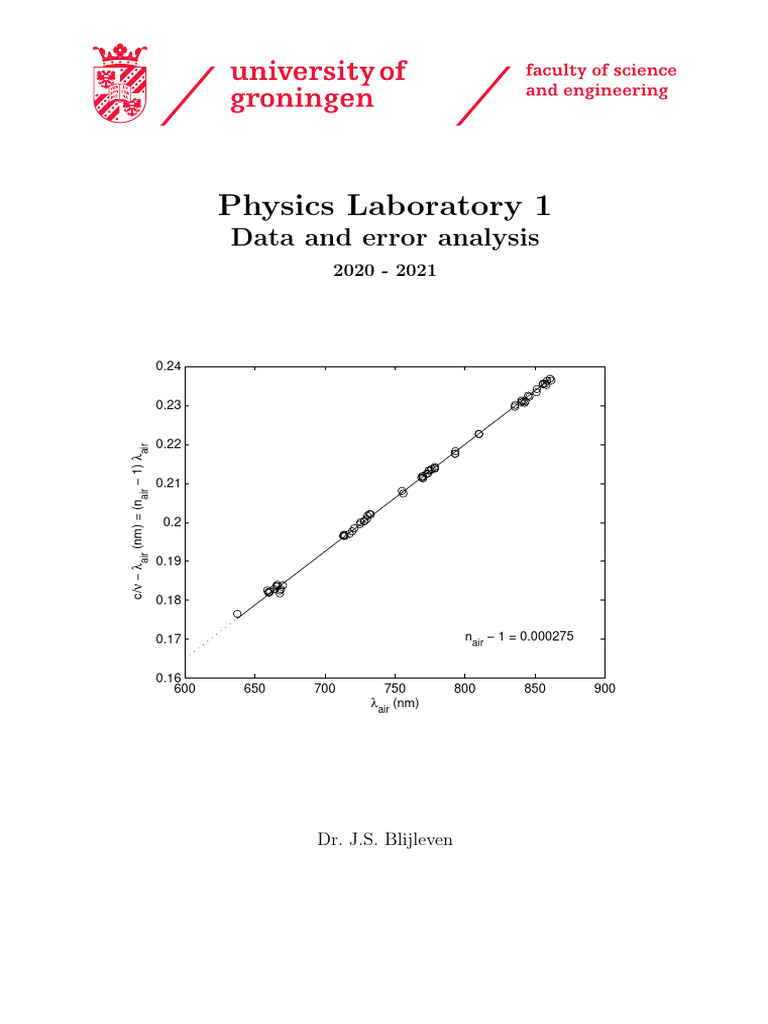 Physics Lab Error Analysis Guide | PDF | Significant Figures | Observational Error