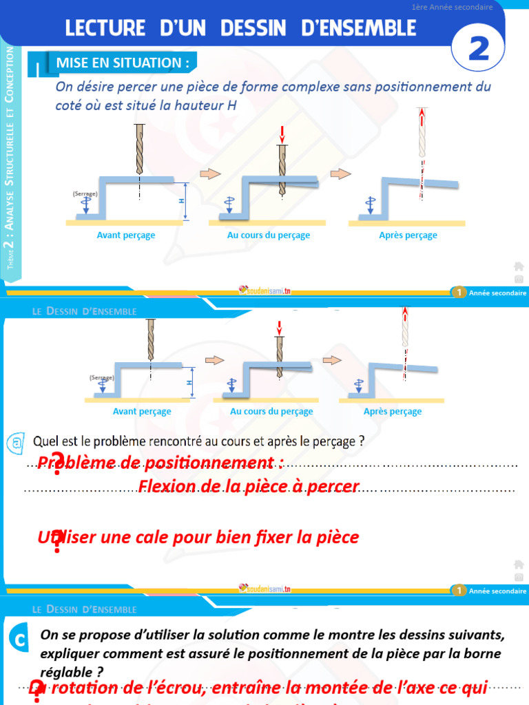 1as Dessin Densemble 2024 Fin Pdf Vis De Fixation Perçage