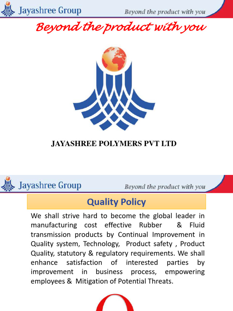 Jayashree Rubber | PDF | Materials | Physical Sciences