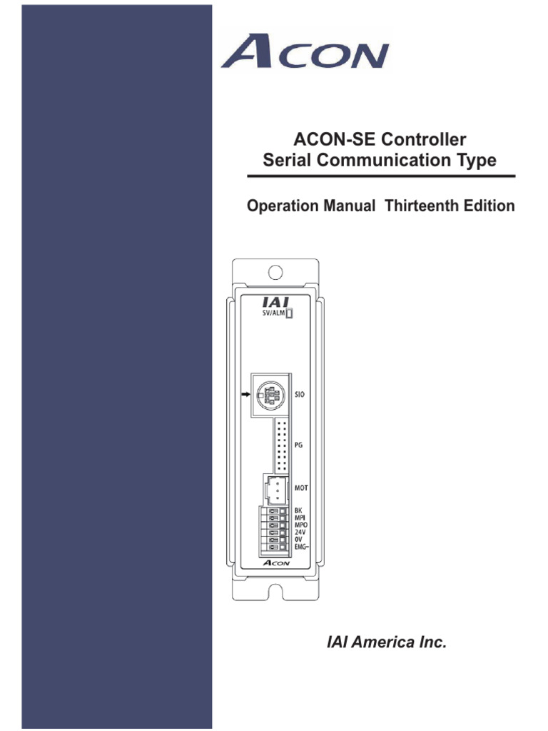 Acon Se (Me0171 13C) | PDF | Switch | Actuator