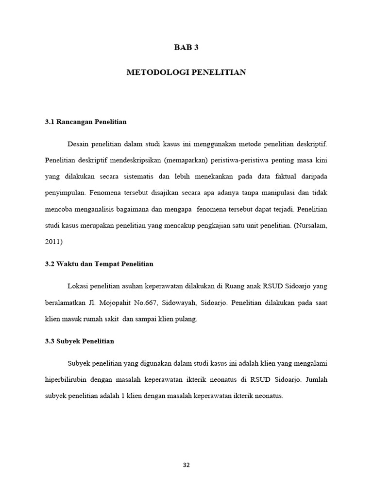 BAB 3 Metodologi Penelitian | PDF