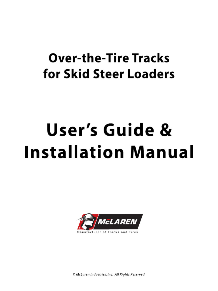 McLaren OTT Installation Manual | PDF | Tire | Screw