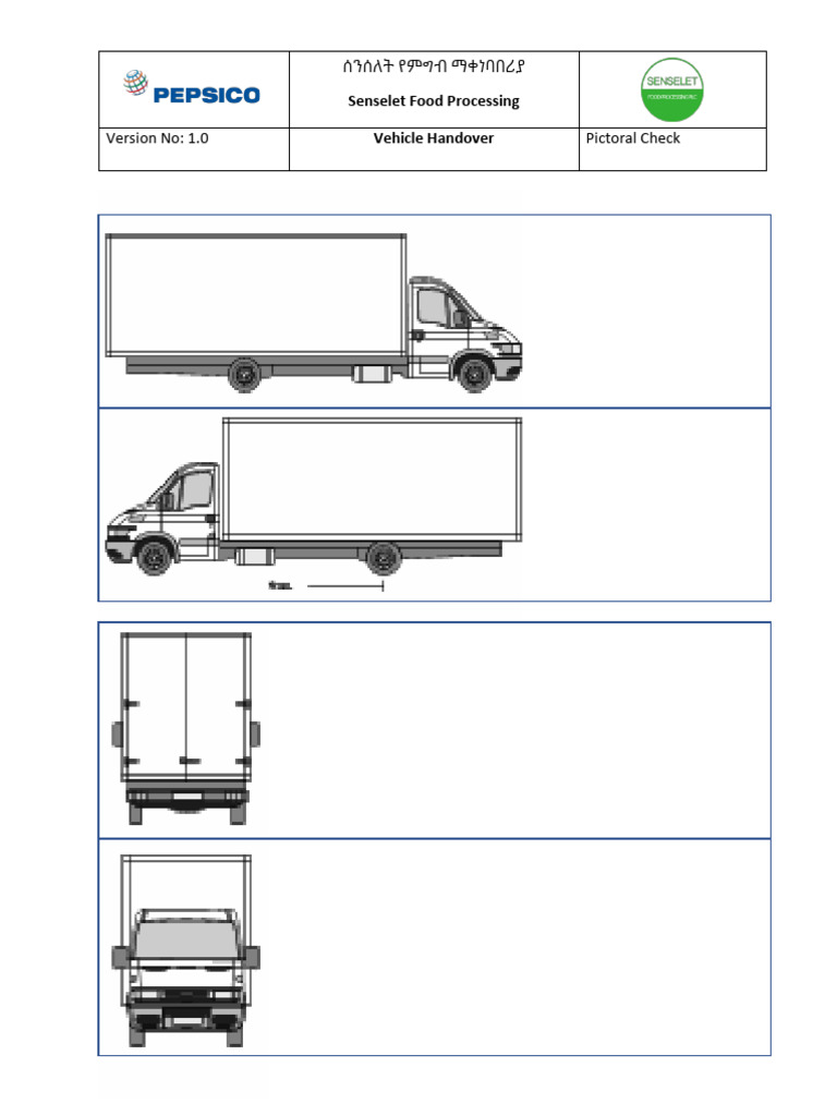 Vehicle Handover Check | PDF