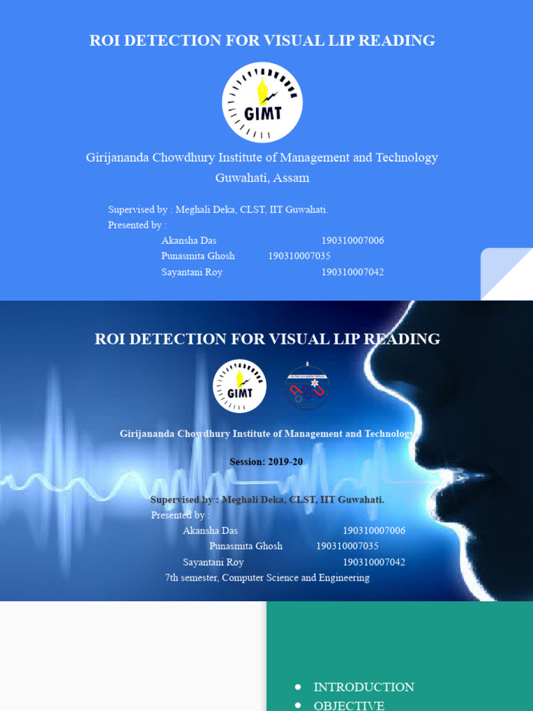 ROI Detection in Visual Lip Reading | PDF | Systems Science | Computing