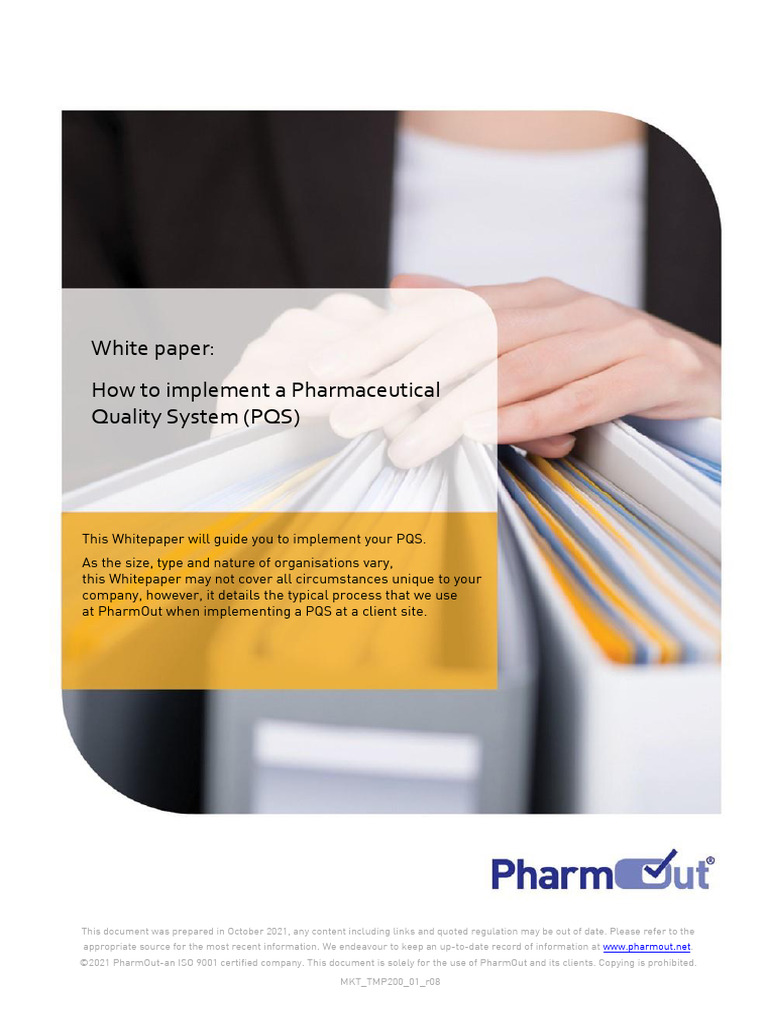 White Paper How To Implement A QMS | PDF | Microsoft Word | Quality ...