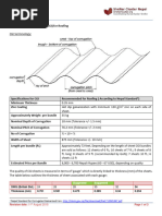 CGI Sheet Nepal | PDF | Galvanization | Transition Metals