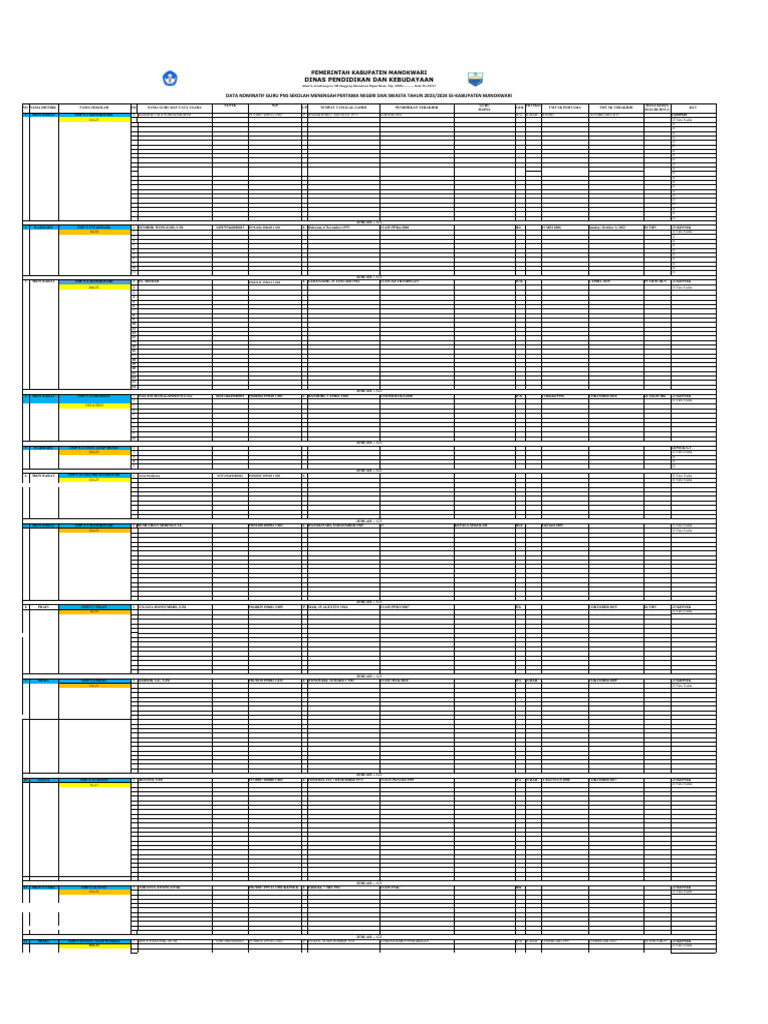 Format - DATA GURU PNS - 2023-2024 | PDF