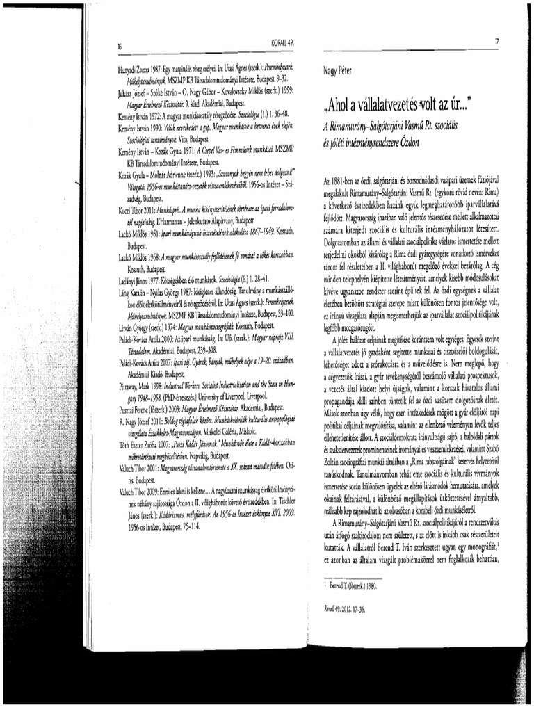 Nagy Peter Ahol A Vallalatvezetes Az Ur Beszamolo 1 | PDF