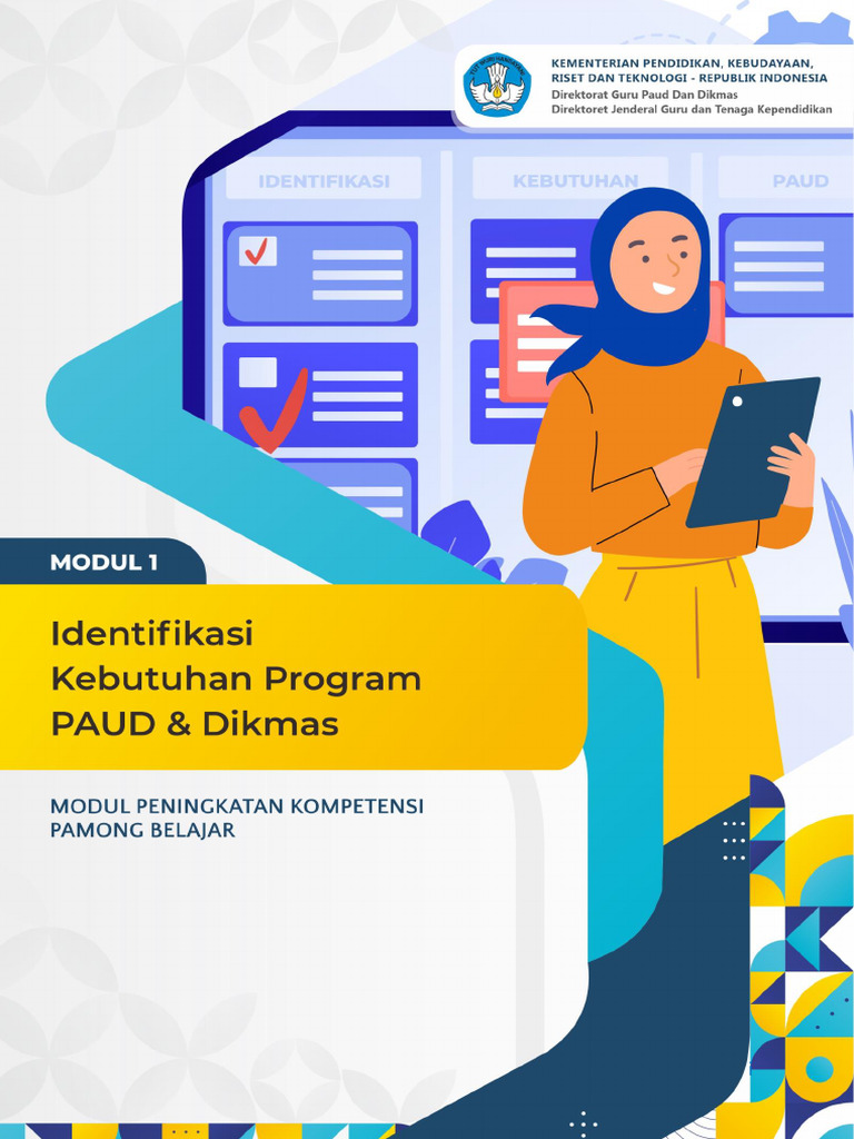 Modul 1 Identifikasi Kebutuhan Program PAUD Dan Dikmas A6b7a33155 | PDF