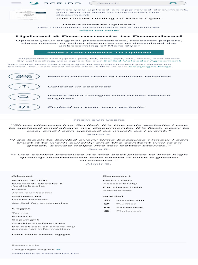 Me Upload A Document Scribd | PDF | Computers