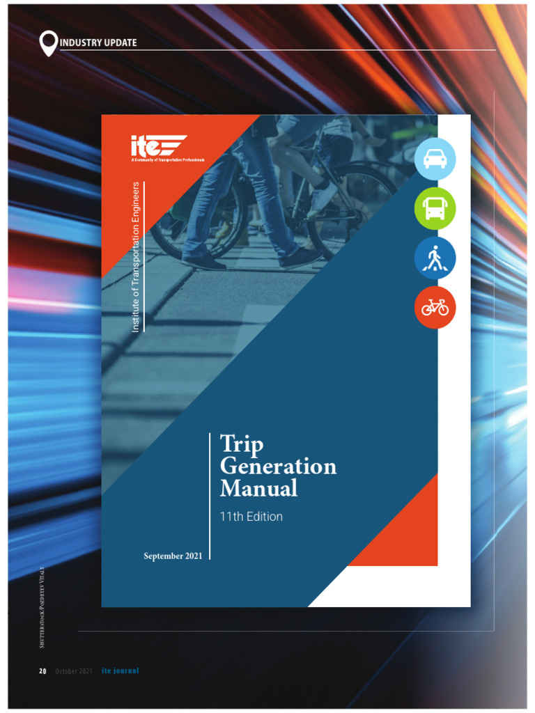 Updates To The Trip Generation Manual 11th Edition | PDF | World Wide ...