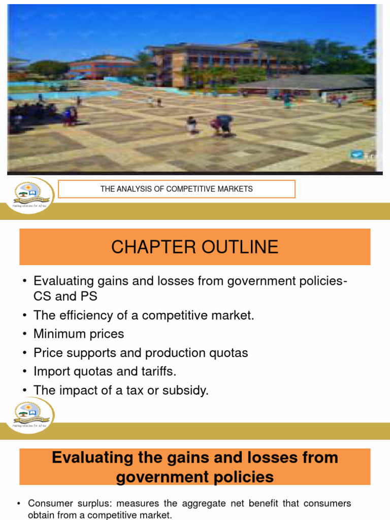 Analysis of Competitive Markets | PDF | Long Run And Short Run | Profit ...