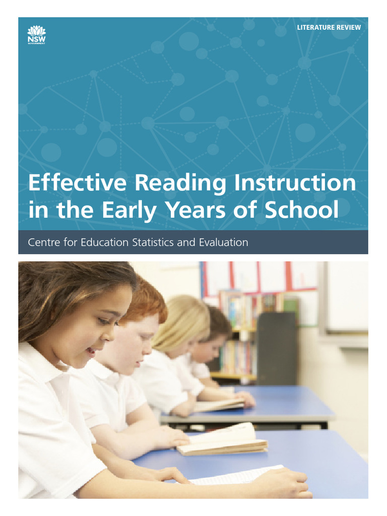 2017 Effective Reading Instruction in The Early Years of School | PDF ...