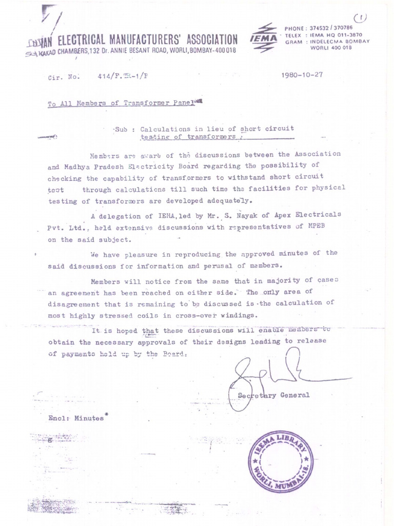 Ieema SC Calculations | PDF