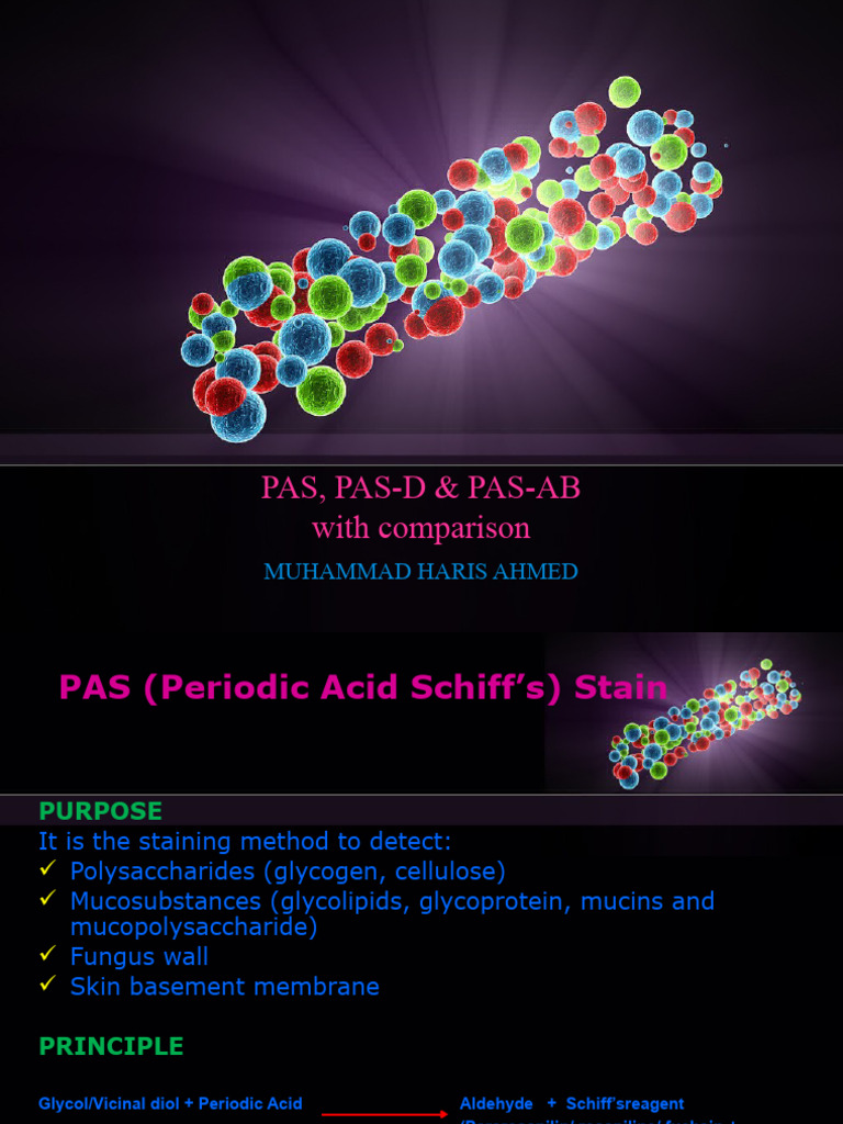 PAS, PAS-D & PAS-AB Staining Methods | PDF | Staining | Chemical Substances