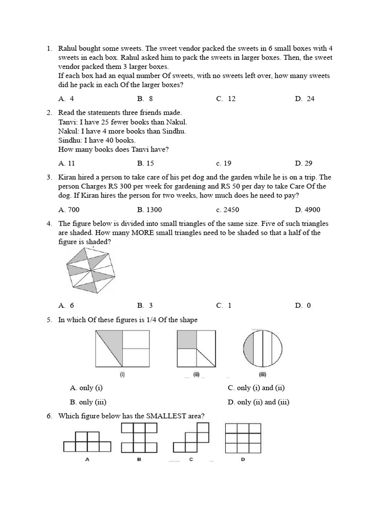 Math and Logic Problem Set | PDF