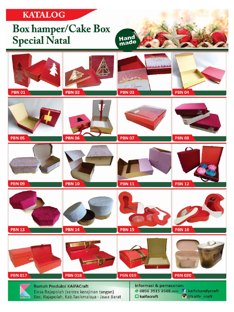Katalog Box Dan Keranjang | PDF