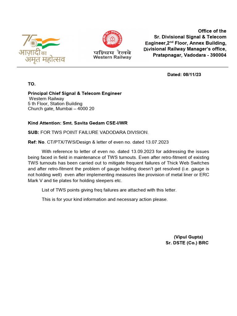 Letter | PDF