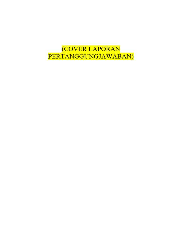 Laporan Pertanggungjawaban HMJ Akuntansi 2023 | PDF | Karier ...