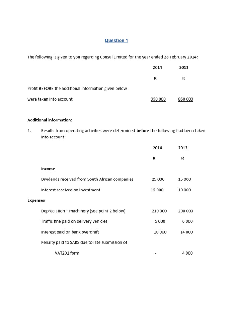 IAS 12 Questions | PDF | Deferred Tax | Depreciation
