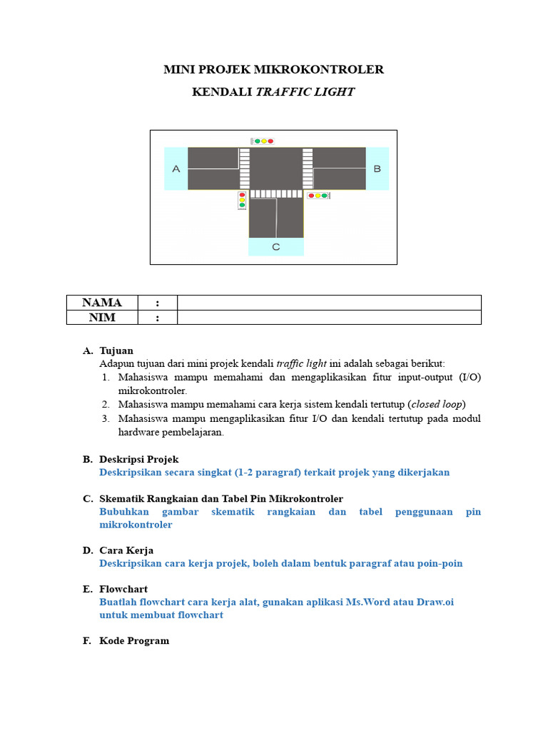 Format Resume Mini Projek | PDF