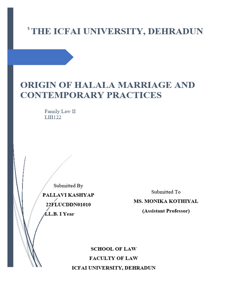 Halala Nikkah | PDF | Theocracy | Islamic Fundamentalism